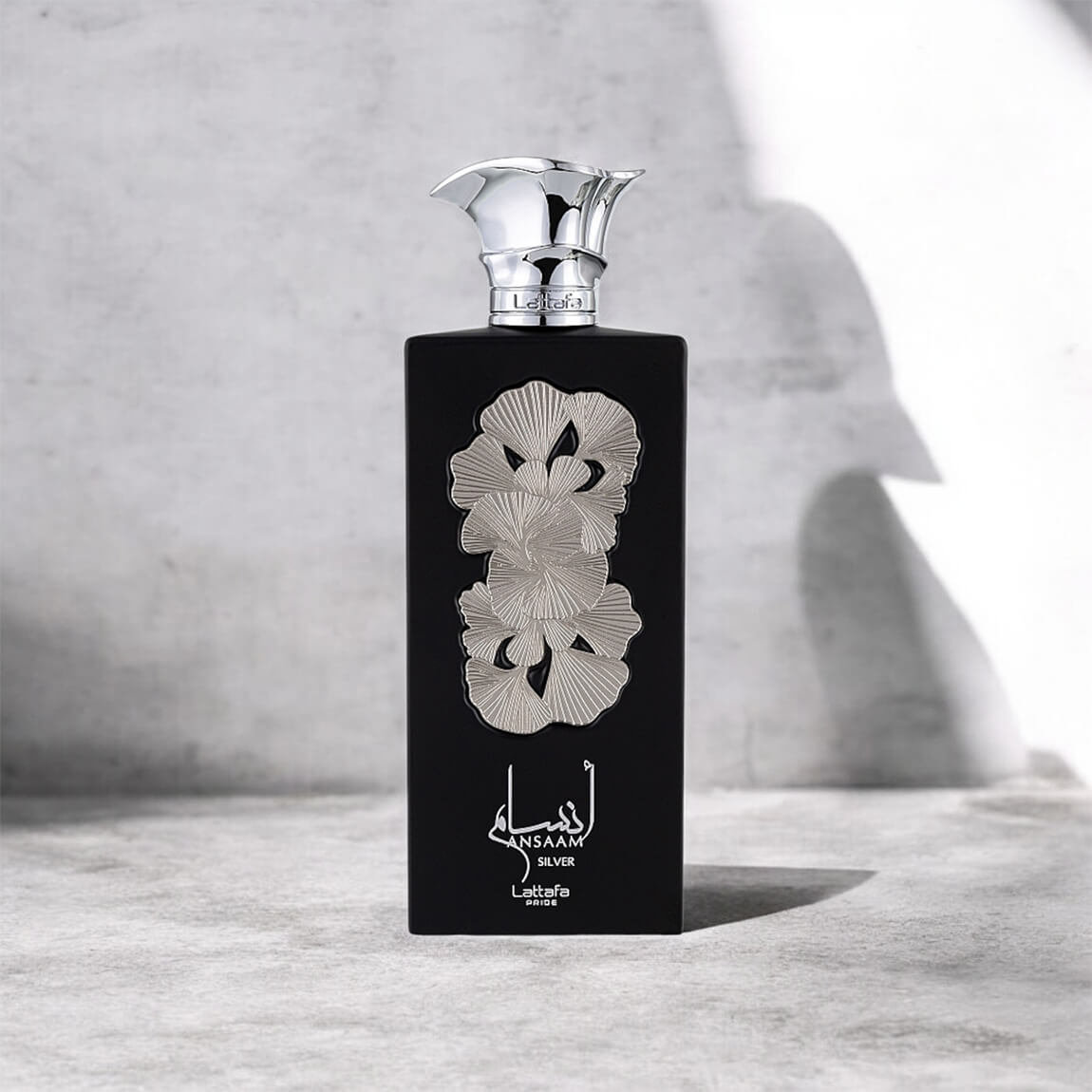 Ansaam Silver 100ml EDP by Lattafa – Essence by Ko